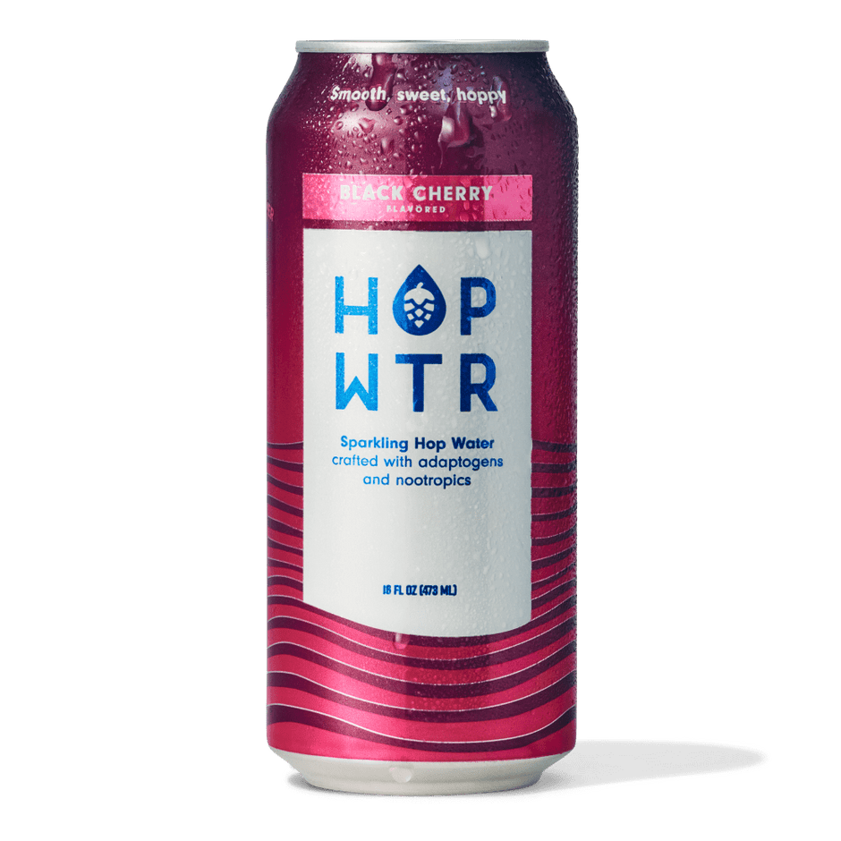 Sparkling Hop Water with Nootropics | Non-alcoholic | HOPWTR