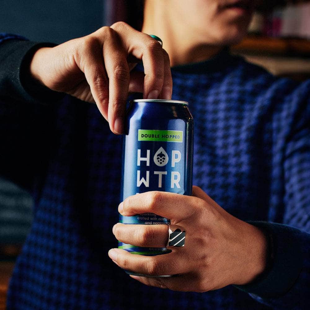 Double Hopped Hop Water (Non-Alcoholic) 12-Pack | HOP WTR