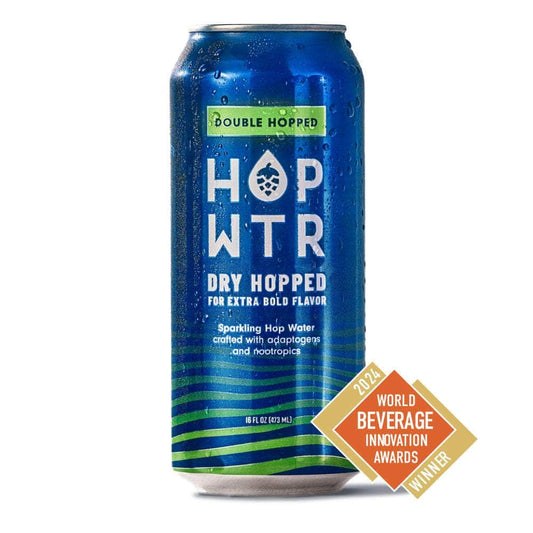 Sparkling Hop Water with Nootropics | Non-alcoholic | HOPWTR
