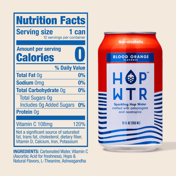 12-Pack Variety Sparkling Hop Water (Non-Alcoholic) | HOP WTR