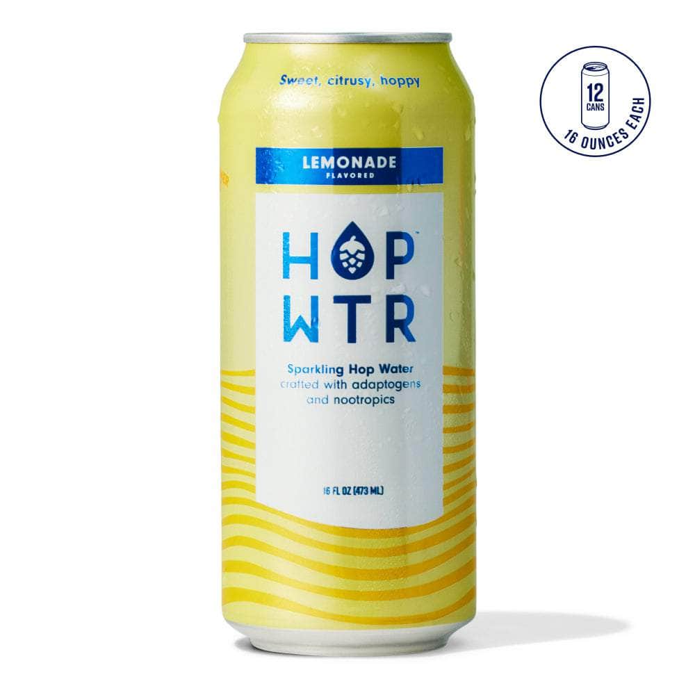 Lemonade Hop Water (Non-Alcoholic) 12-Pack | HOP WTR