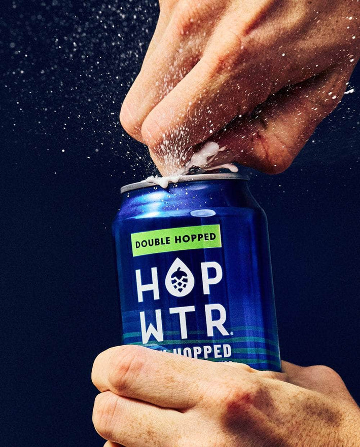 Sparkling Hop Water with Nootropics | Non-alcoholic | HOPWTR